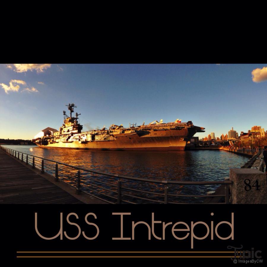 USS Intrepid – …. by Claudia Willison